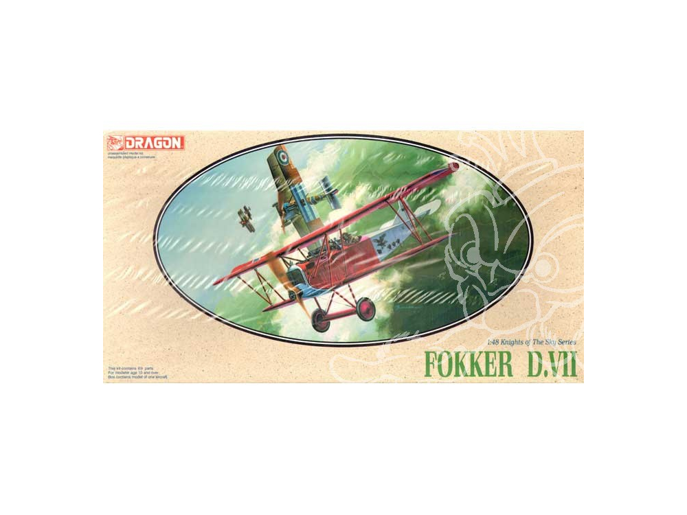 Dragon,maquette,avion,5905,Fokker,D.VII,1/48