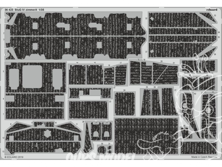 Academy maquettes militaire 13522 German StuG IV Sd.Kfz.167 [Ver.Early ...