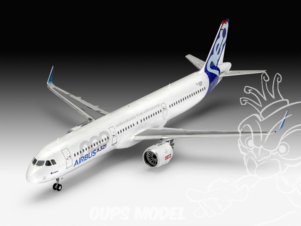 Revell maquette avion 04952 Airbus A321 Neo 1/144 - Oupsmodel