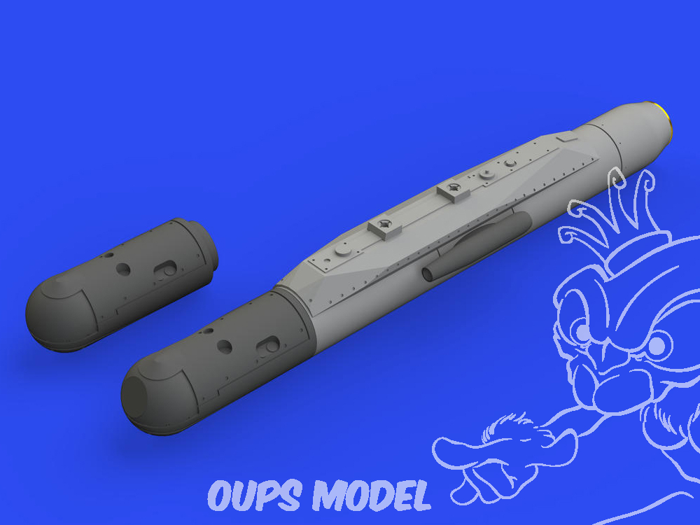 Eduard kit d'amelioration brassin 672267 TIALD Pod 1/72 - Oupsmodel