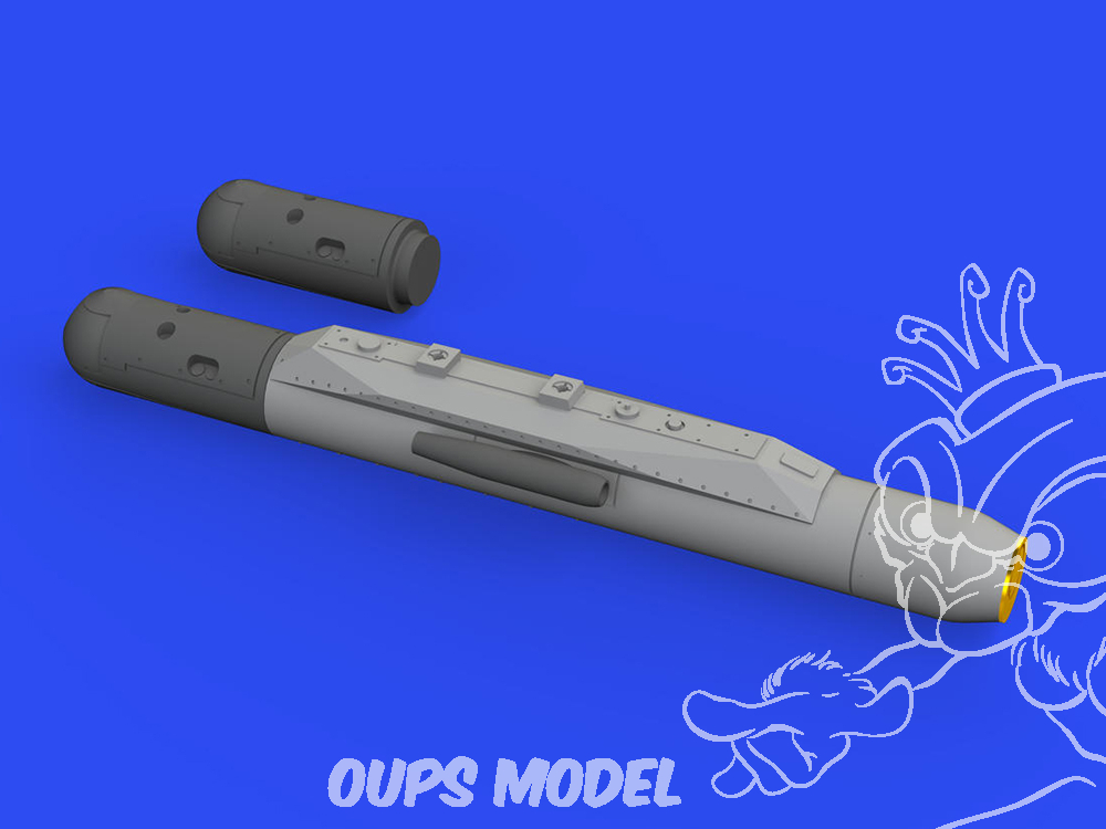Eduard kit d'amelioration brassin 672267 TIALD Pod 1/72 - Oupsmodel