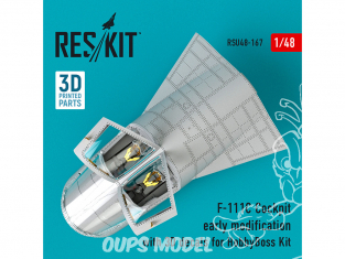 1/48 Piéces résine et plastique avion (2) - Oupsmodel