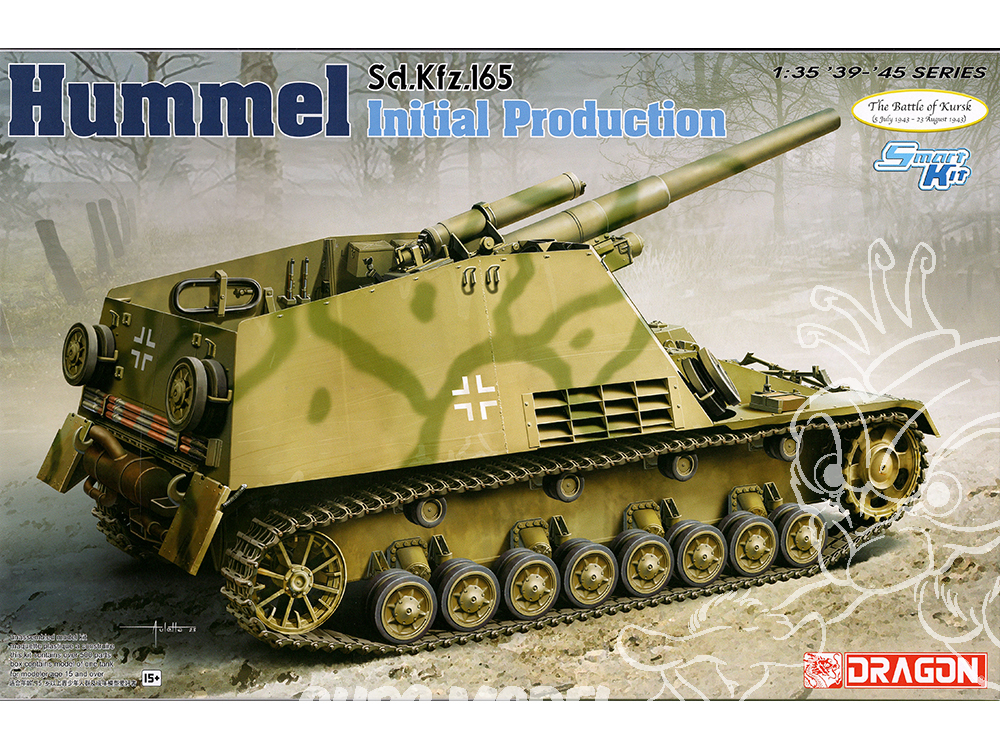 Dragon maquette militaire 6430 Sd.Kfz.165 Hummel Production initiale ...