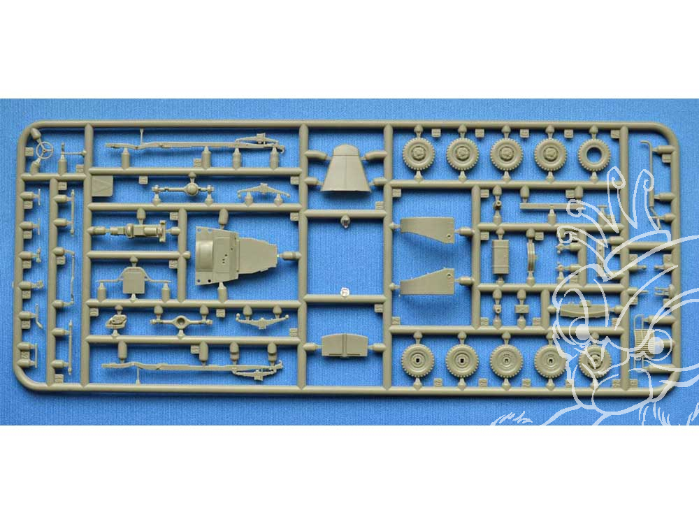 Ace Maquettes Militaire 72598 1/2 ton 4x4 Command Reconnaissance WC-6 ...