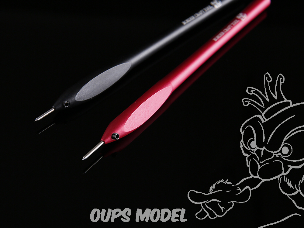 Border model outillage BD0059-R Pointe à graver 1.5mm rouge - Oupsmodel